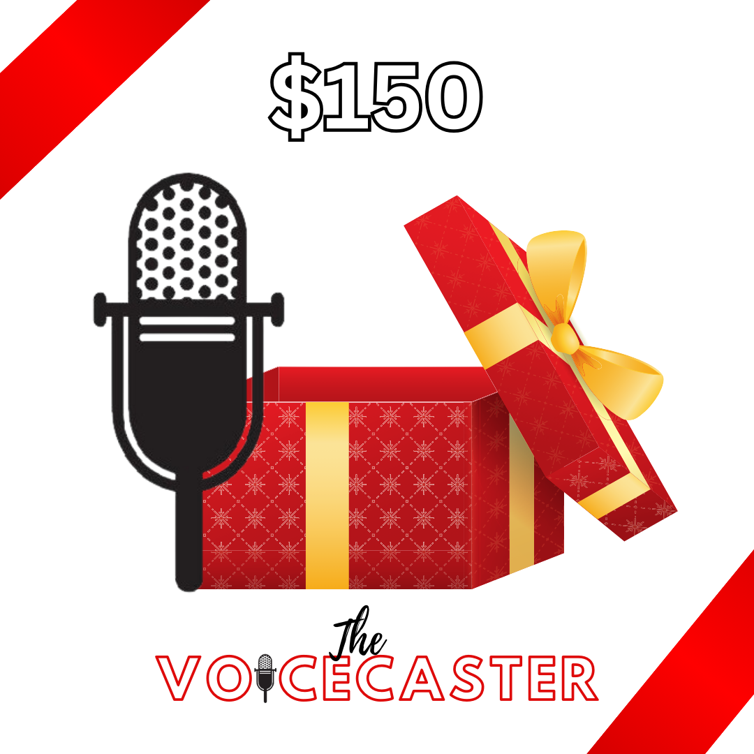 Voicecaster Gift Card $150 - The Voicecaster